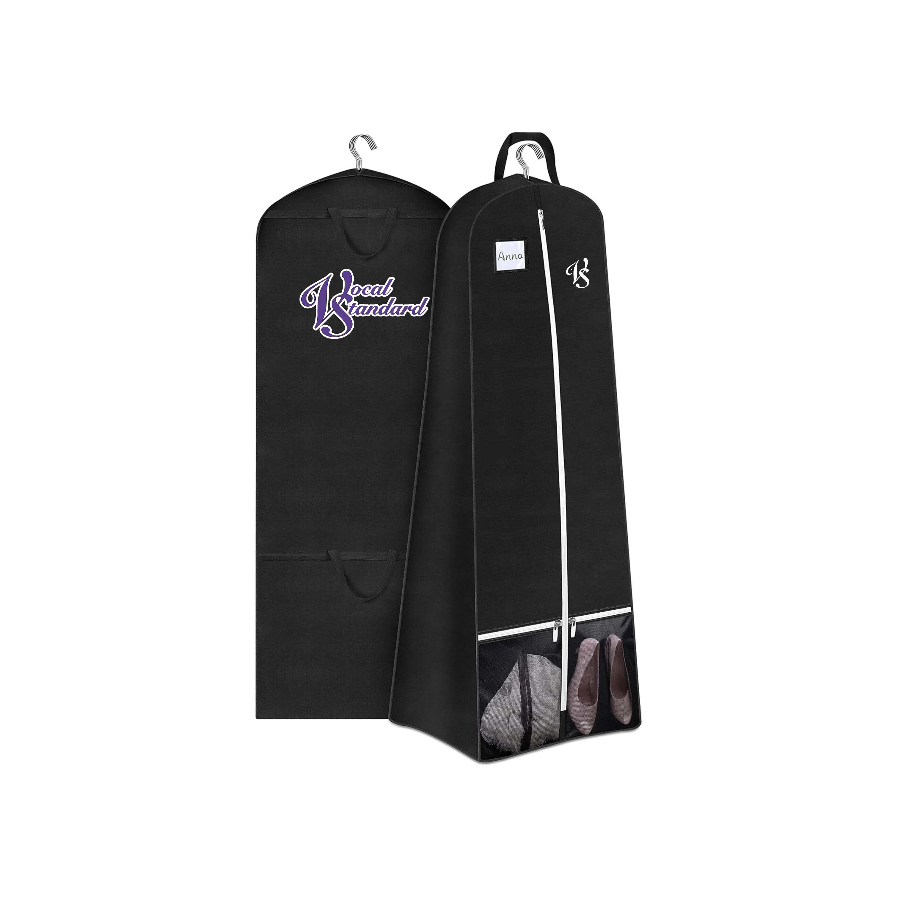 Vocal Standard - Extra long Garment Bags for Dresses, Coats, Suits, et – Custom Quartet Stuff