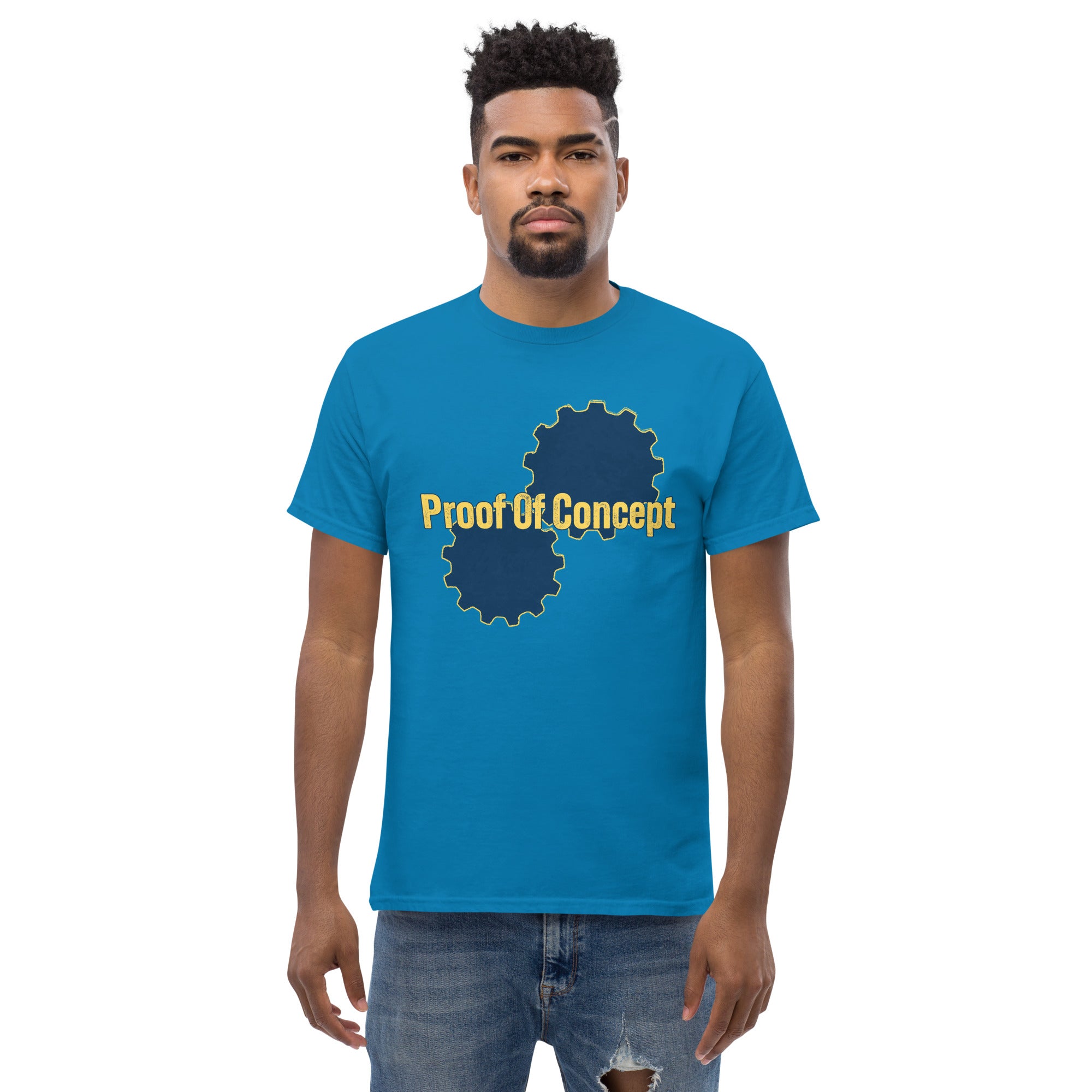 Proof of Concept - Printed Unisex Classic Tee – Custom Quartet Stuff