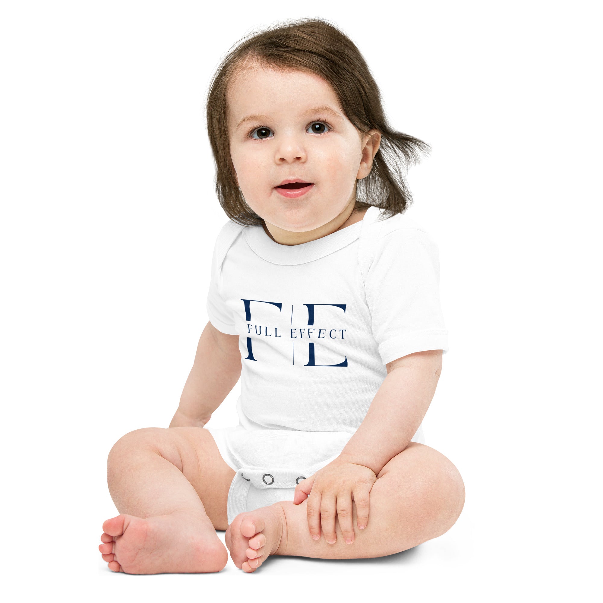 Full Effect- Printed Baby short sleeve one piece – Custom Quartet Stuff