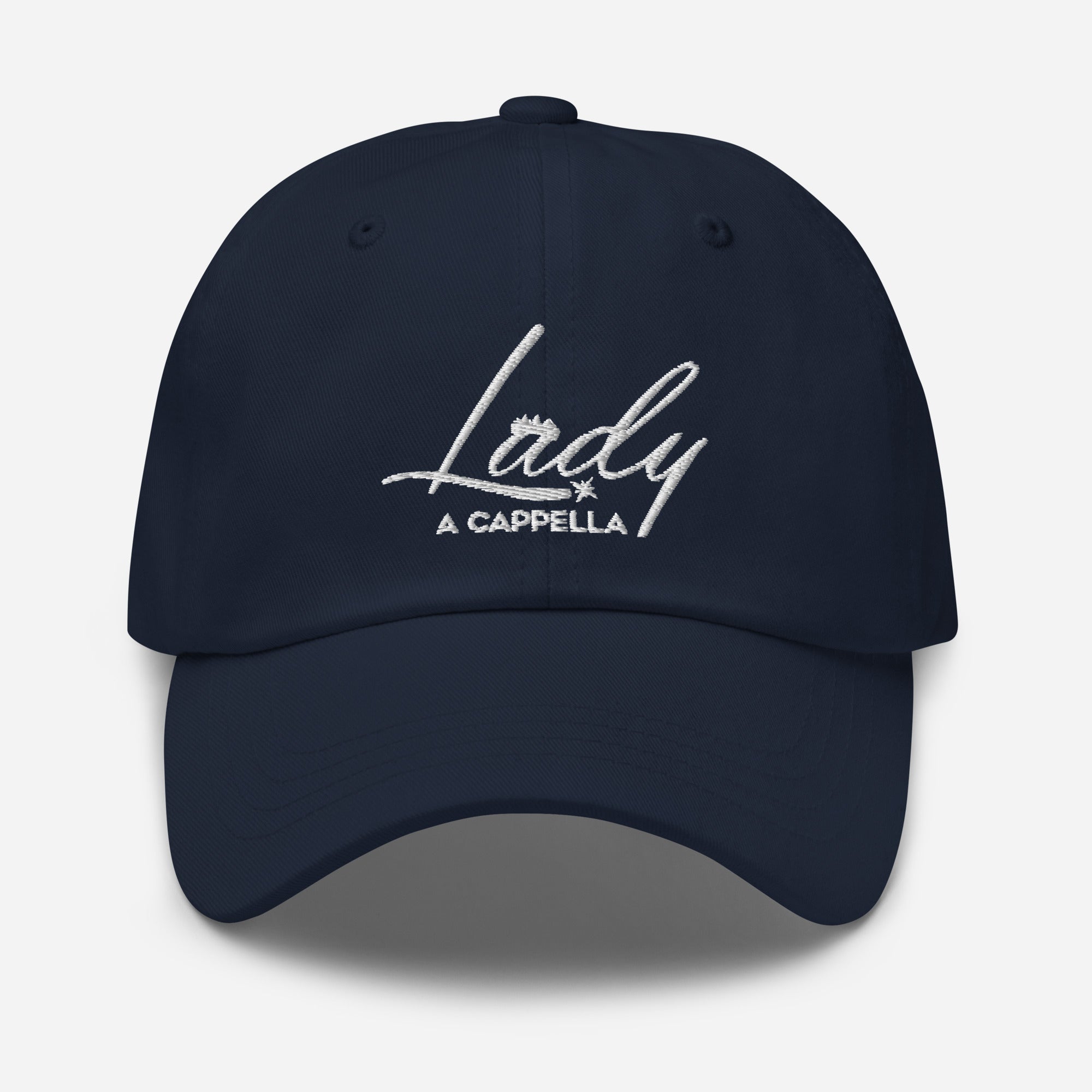 Lady A Cappella - Embroidered Dad hat – Custom Quartet Stuff
